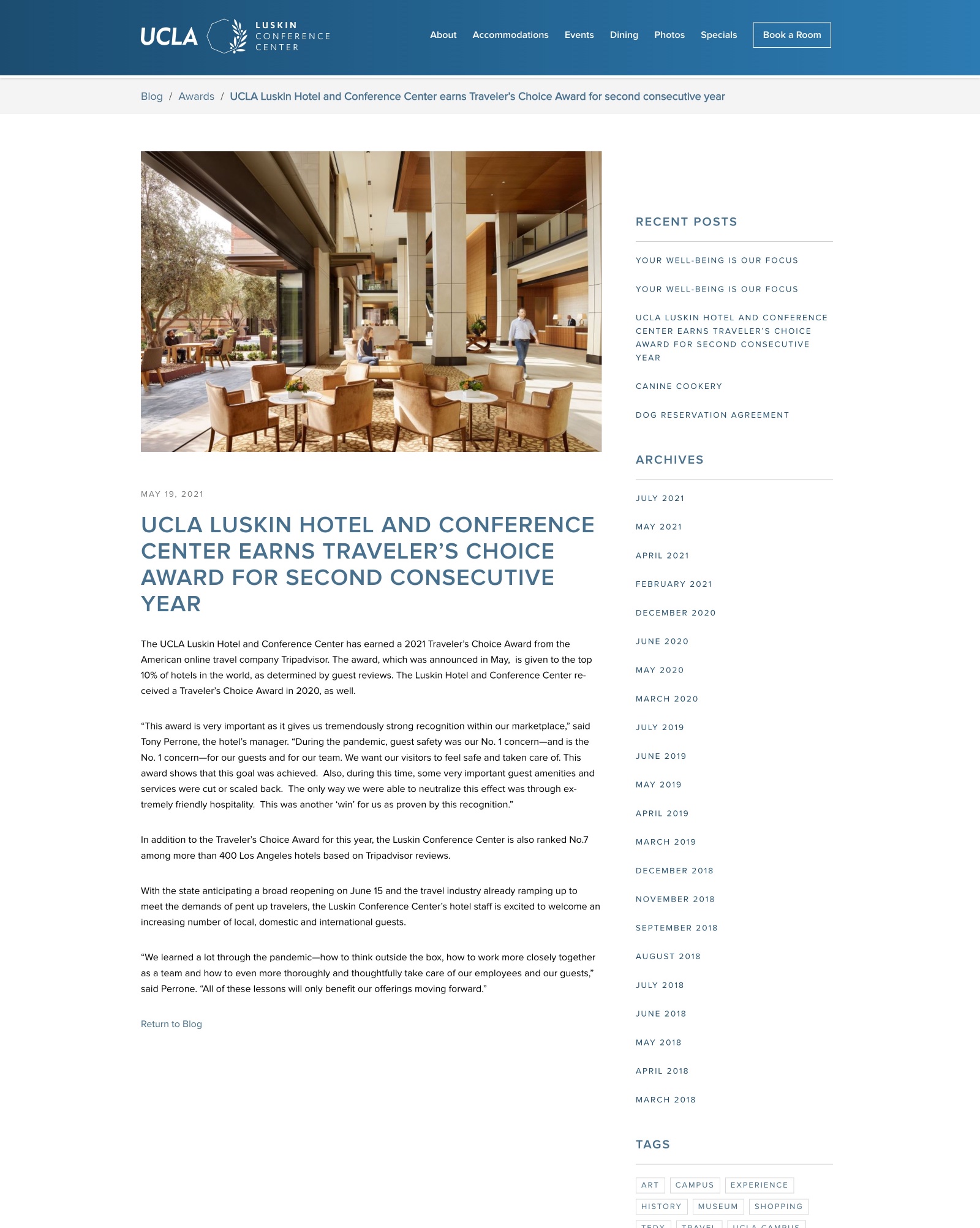 UCLA Luskin Conference Center - Singhdev